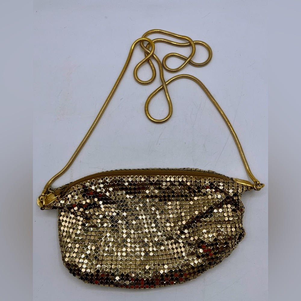 Women's La Regale Gold Mesh Purse - Gem